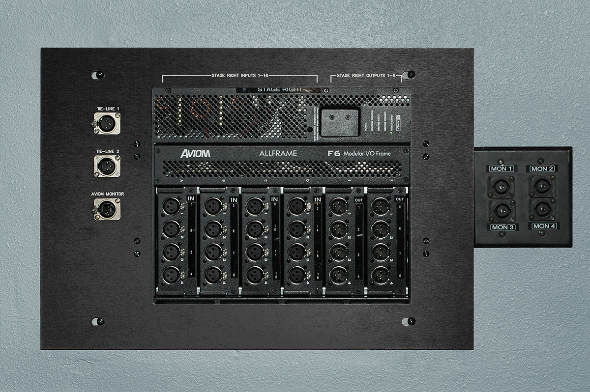 Press Room | Press Release | Aviom Pro64 AllFrame System at Envy ...