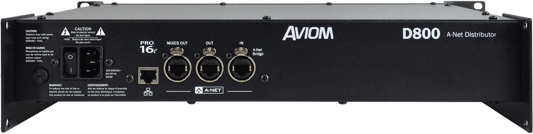 Press Room | Press Release | Aviom's New D800 and D800-Dante A-Net ...
