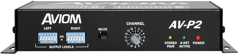 Aviom Products | Analog Output: AV-P2 Output Module