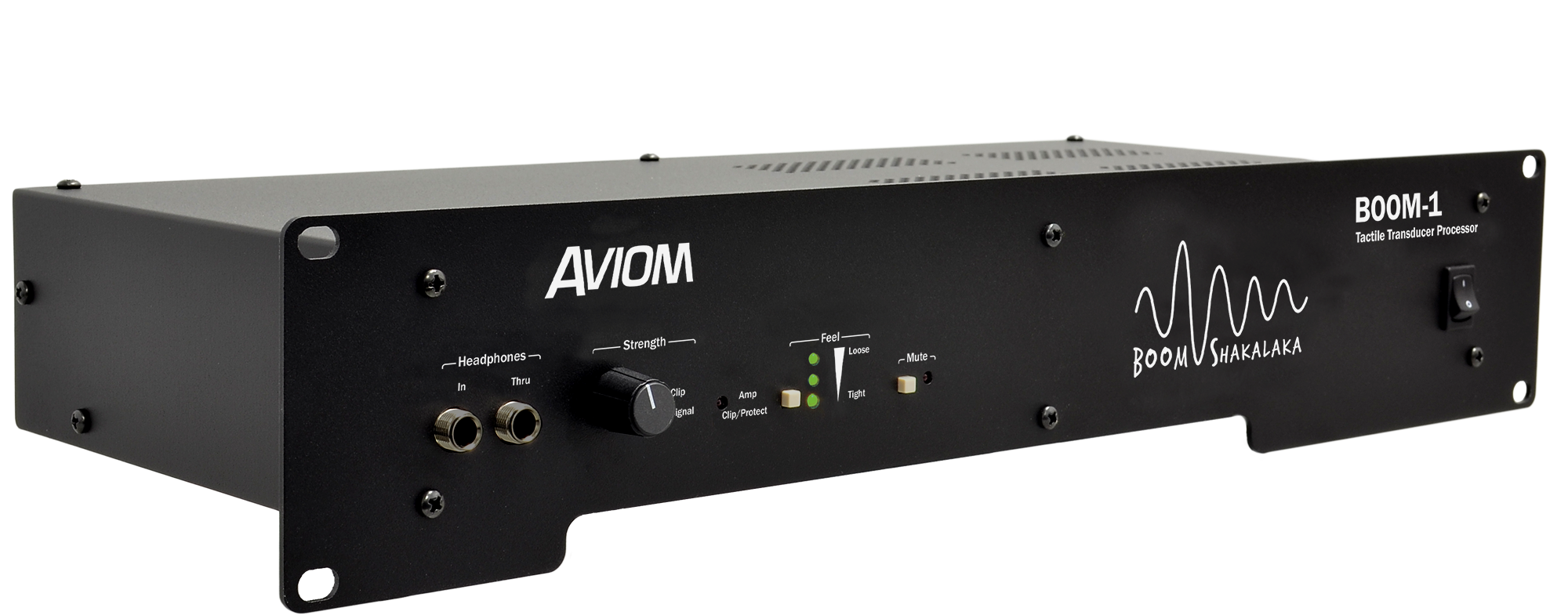 Aviom Products - BOOM-1 Tactile Transducer Processor